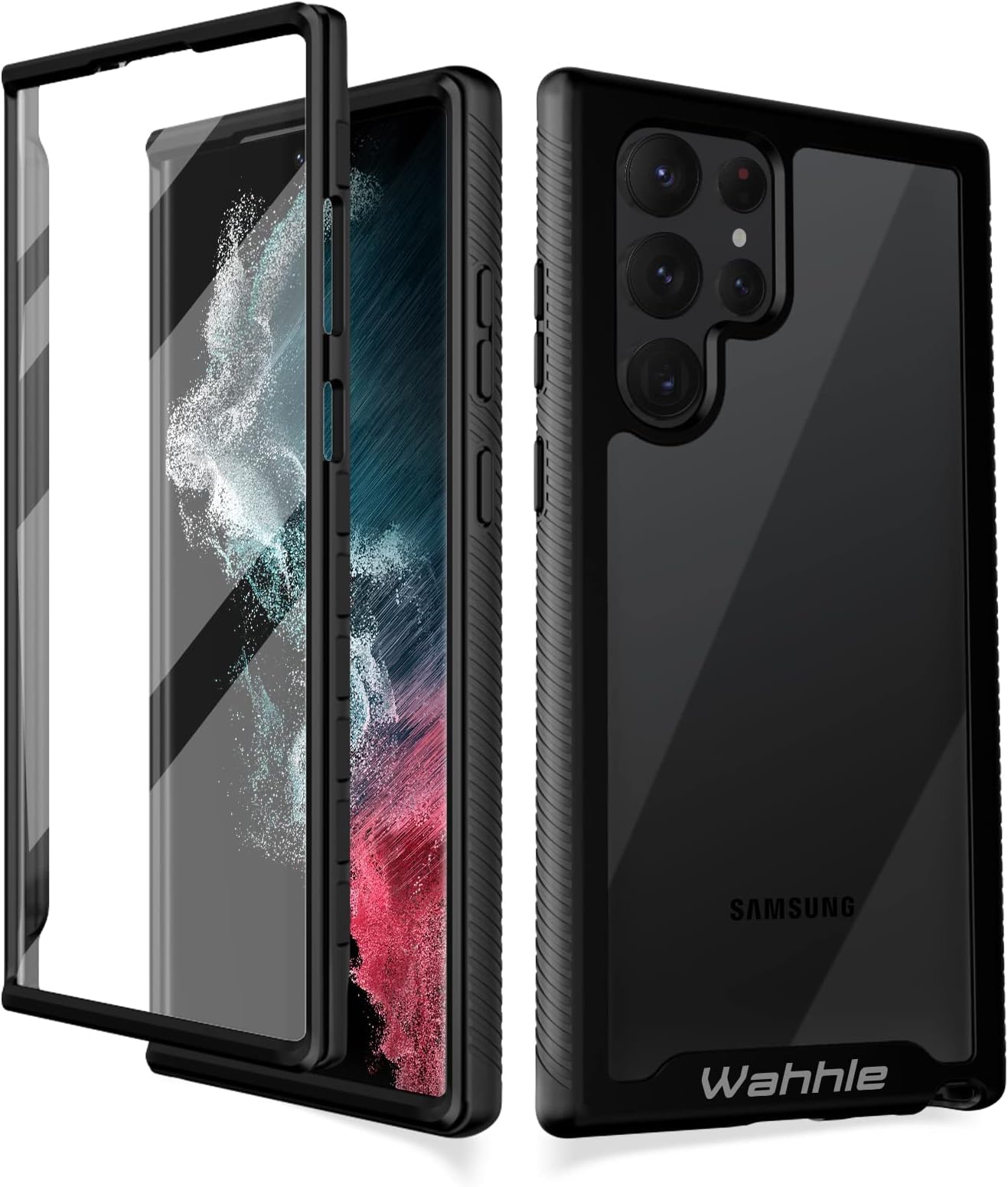 Amazon.com: FNTCASE for Samsung Galaxy S22-Ultra Case: Full Drop Proof ...