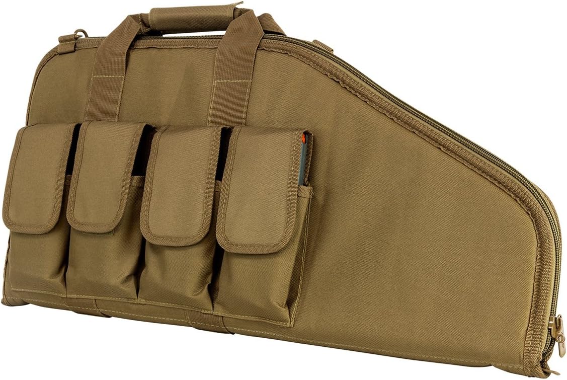 Amazon.com: VISM by NcStar 2907 Pistol Subgun Gun Case, Tan, 28" x 13 ...