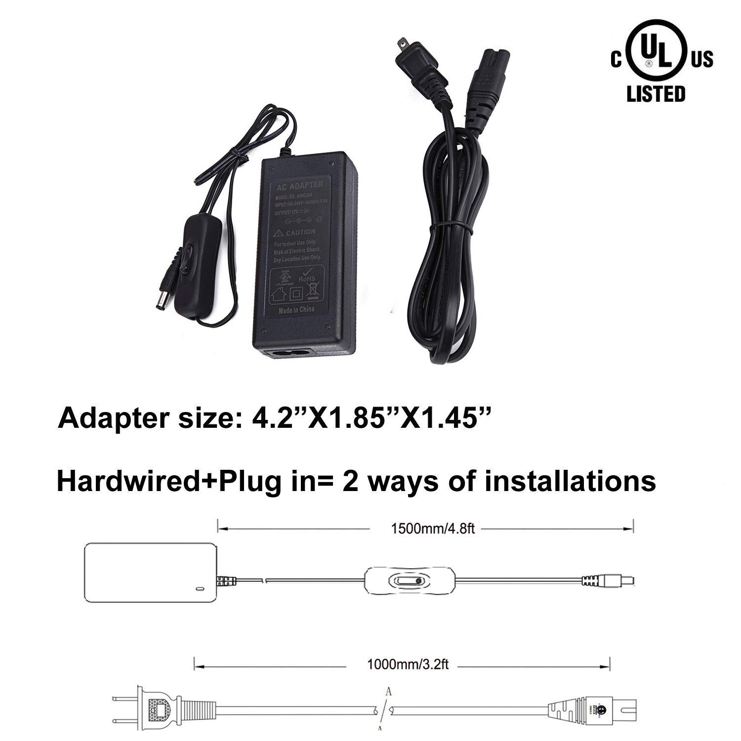 Snapklik.com : Low Voltage LED Power Supply, UL Listed Low Voltage LED ...