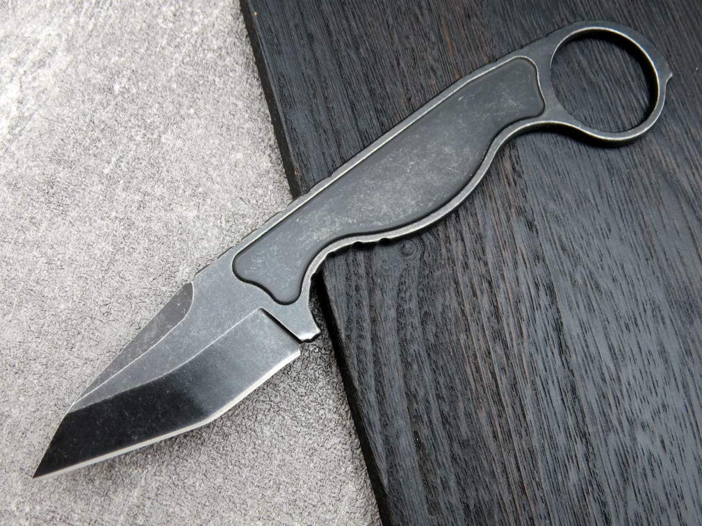 Snapklik.com : Ccanku C1101 Fixed Blade Knife D2 Blade, Stainless Steel ...