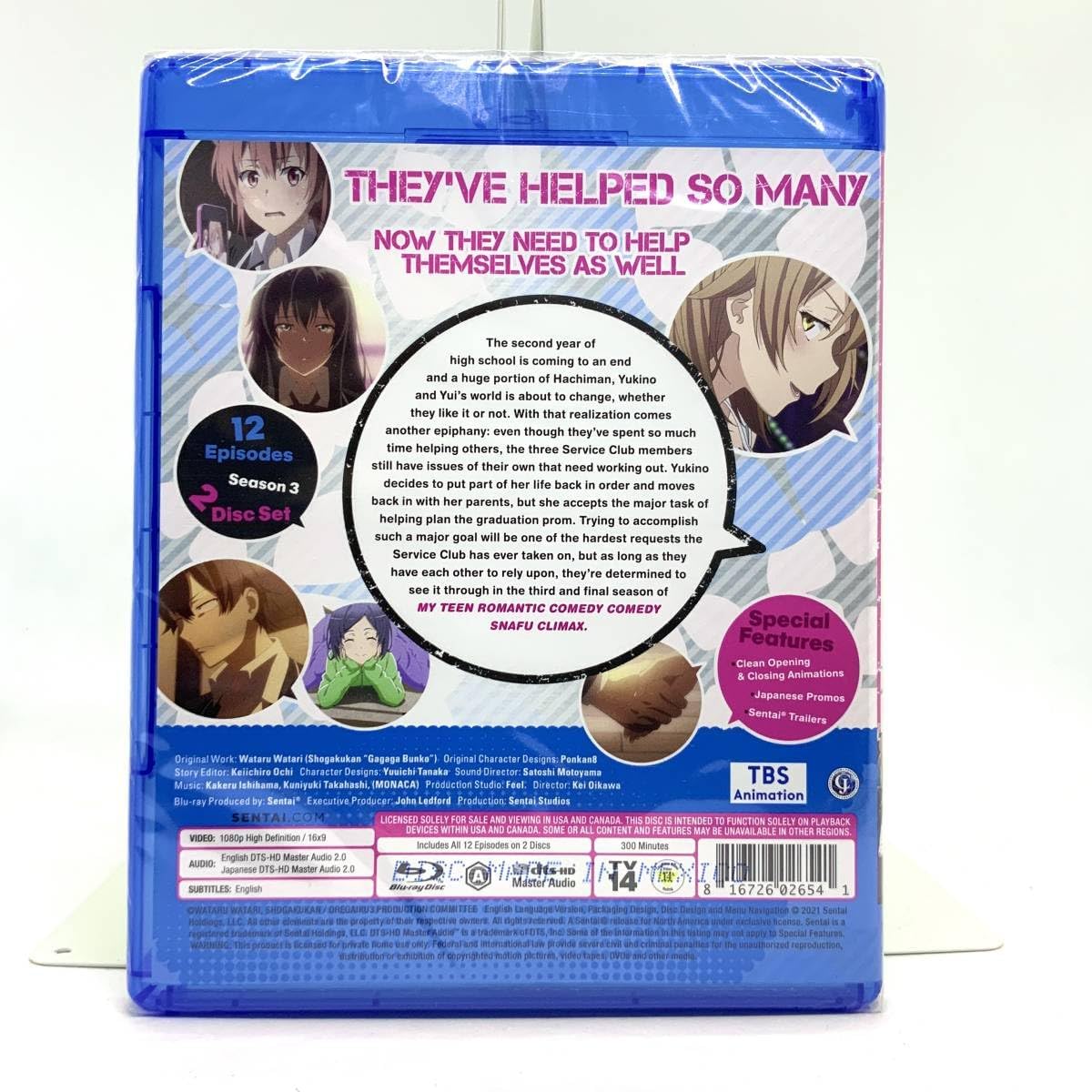 Amazon.com: Yahari Ore no Seishun Romantic Comedy wa Machigatsuri wa ...