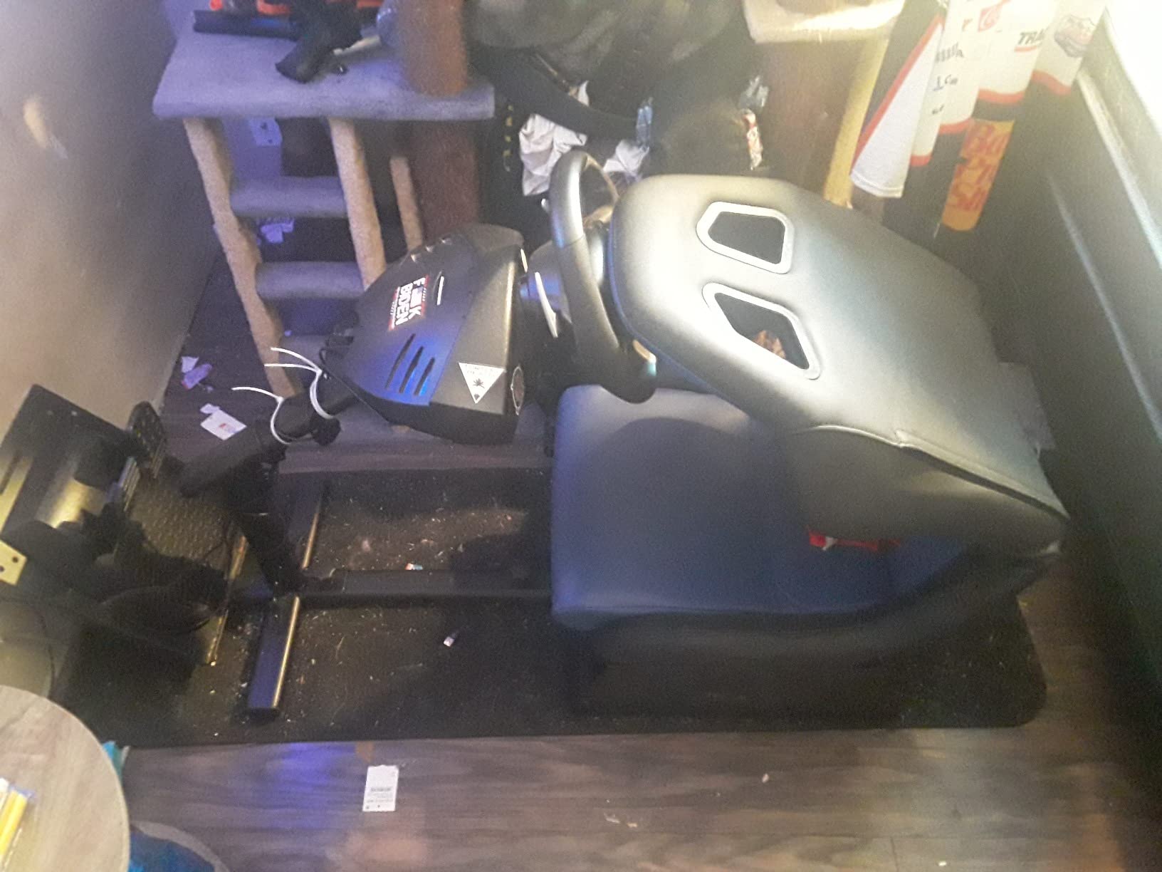 $43/mo - Finance Racing Wheel Stand with seat Gaming Chair Driving ...