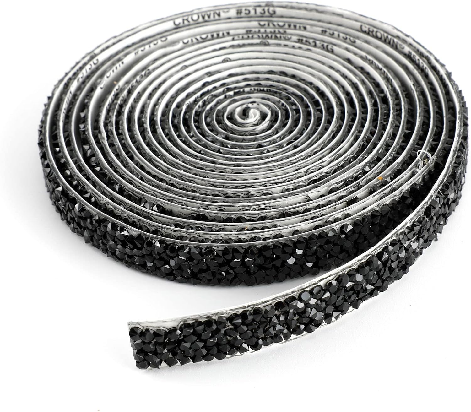 Amazon.com: 3 Yards Resin Rhinestone Ribbons Self Adhesive Diamond ...