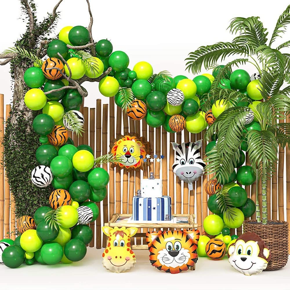 Buy Balloon Garland Arch Kit Animal Safari Party Decorations With buy-balloon-garland-arch-kit-animal-safari-party-decorations-with