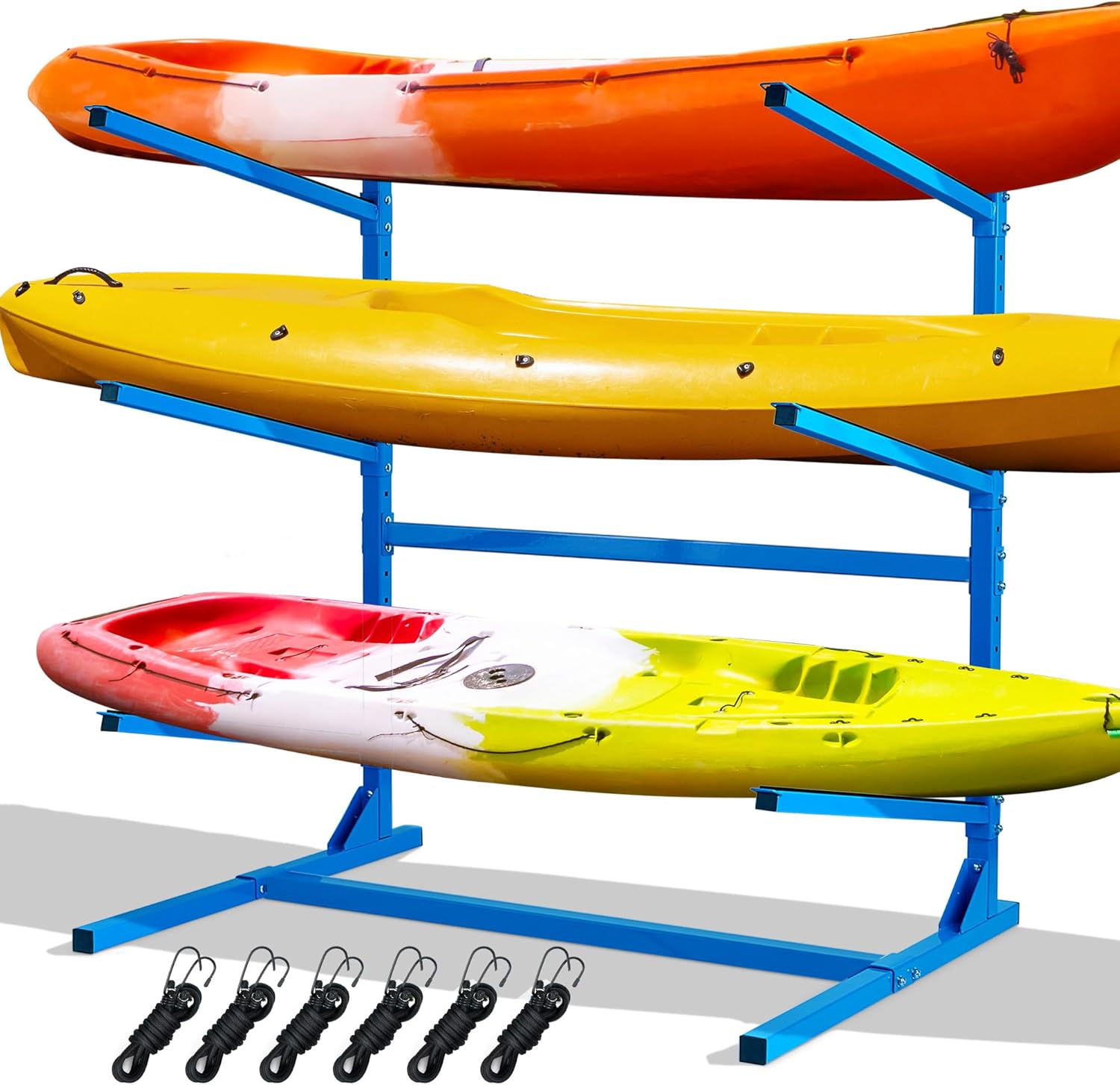 Amazon.com : Elemake Kayak Storage Rack, Freestanding Watersport Sturdy ...