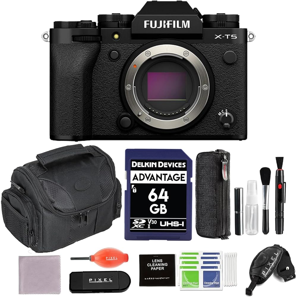 $64/mo - Finance Fujifilm X-T5 Mirrorless Camera (Black) Bundle with ...