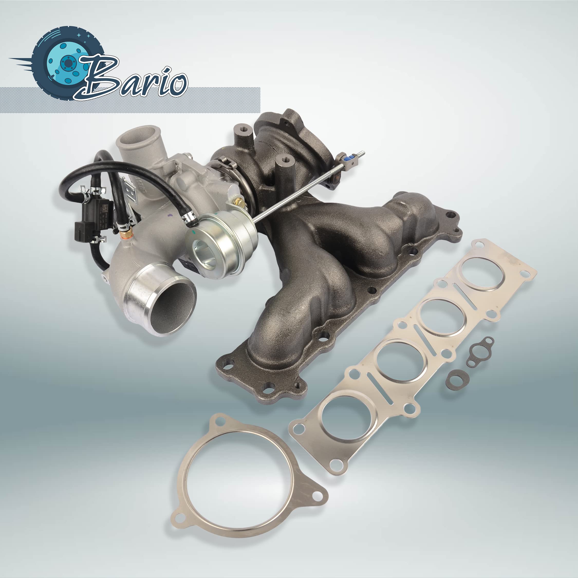 TurboCharger W/solenoid acutator Replacement For 2011-2014 Land Rover ...