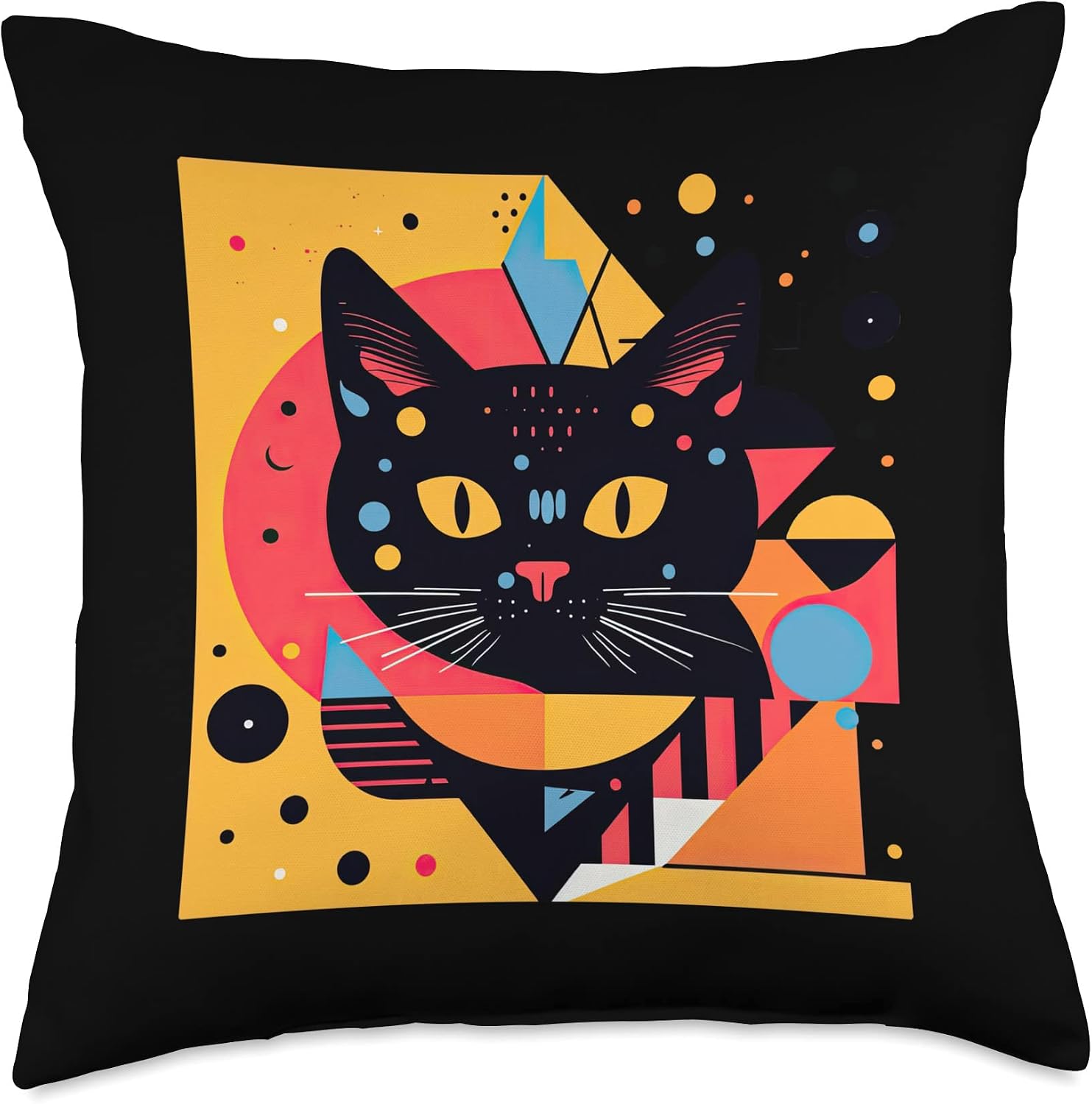 Amazon.com: 90s Cat Designs Memphis Aesthetic Memphis Aesthetic Cat ...
