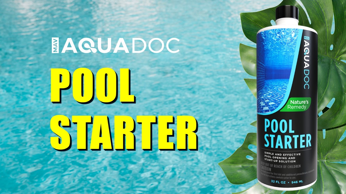 Watch Pool Opening Made Easy With AquaDoc's Pool Starter on Amazon Live