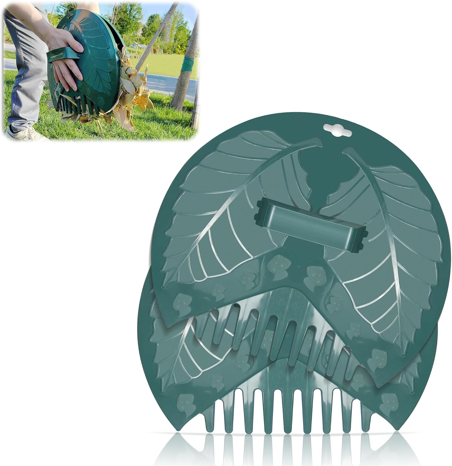 Amazon.com : ORIENTOOLS Leaf Scoops Hand Rakes Ergonomic Yard Hand ...