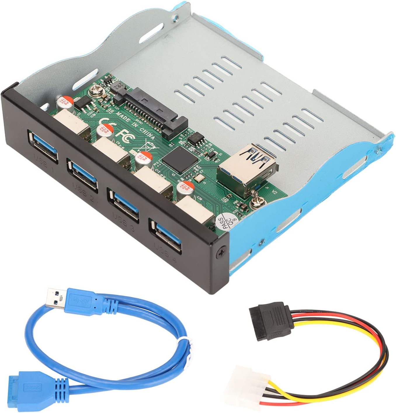 Amazon.com: Septpenta Front Panel USB3.1 Hub,1 Uplink Port and 4 ...