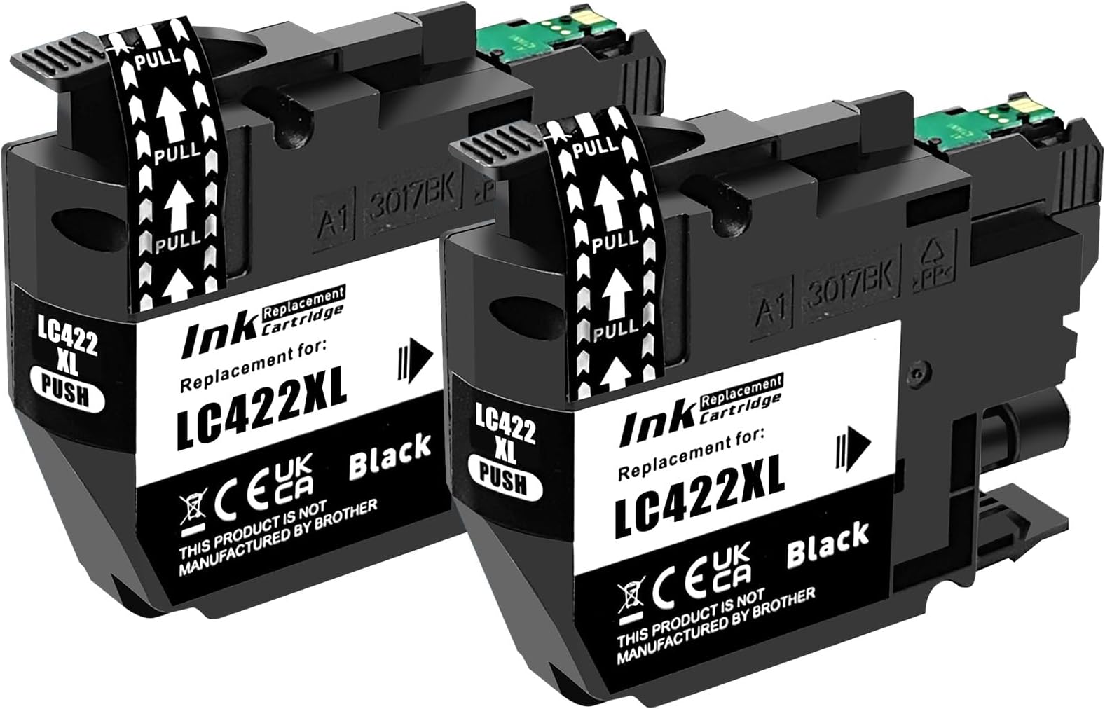 SHUOLEI LC422XL Ink Cartridges Compatible with Brother LC-422 XL LC422 ...