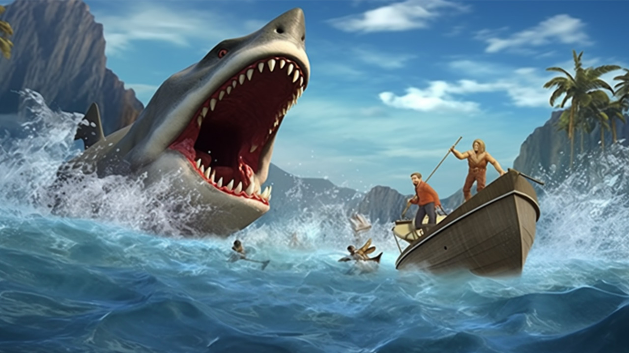 Extreme Angry Shark Attack Simulator 3D: Underwater Ocean Survival ...