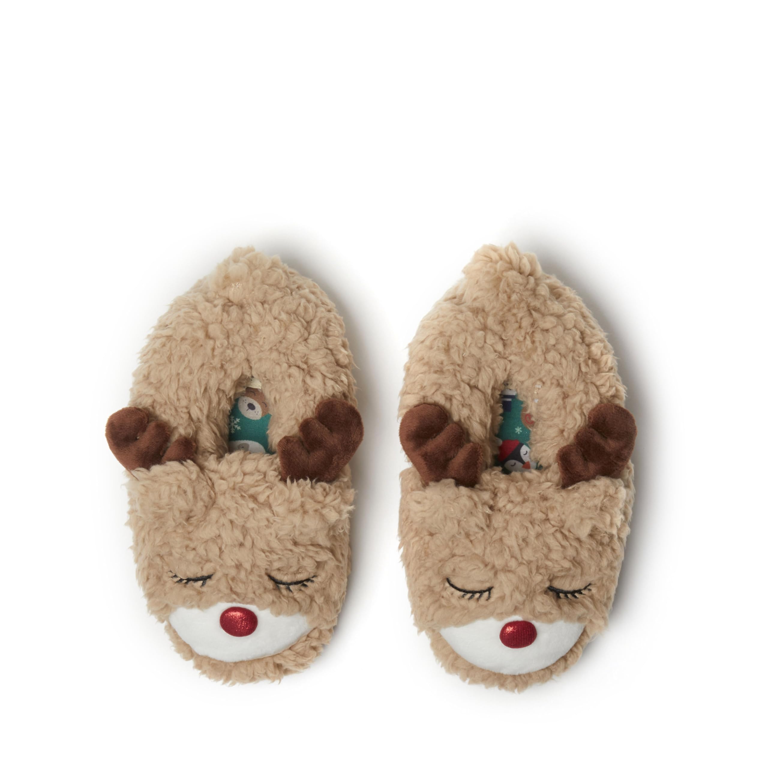 Snapklik.com : Dearfoams Toddlers Whimsical Animal Critter Washable Slipper
