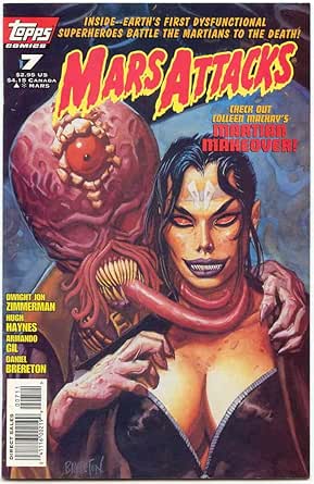 Amazon.com: Mars Attacks (Vol. 2) #7 VF/NM ; Topps comic book | Dan Brereton : Collectibles ...