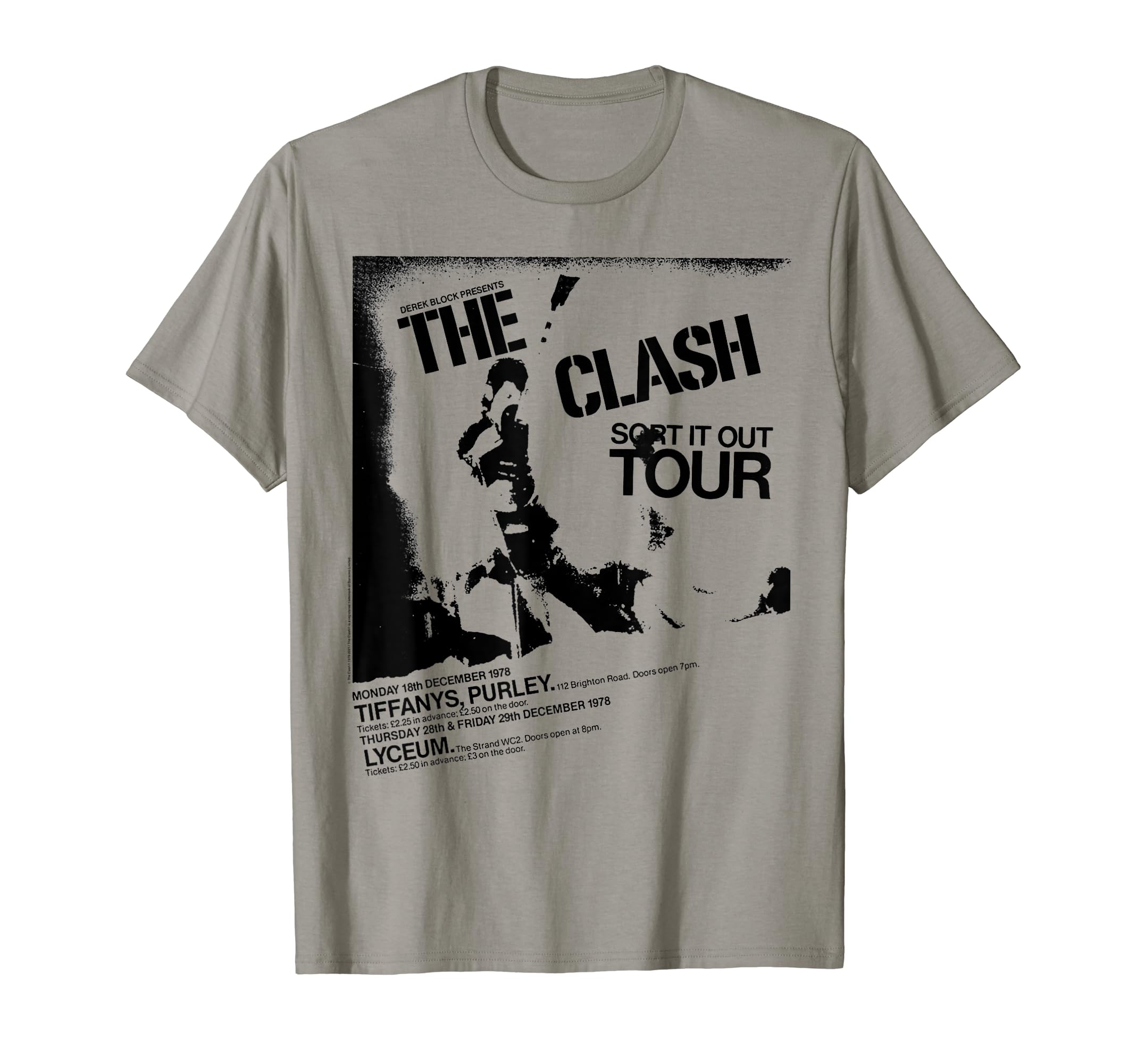 Amazon.com: The Clash - Sort It Out Tour T-Shirt : Clothing, Shoes ...