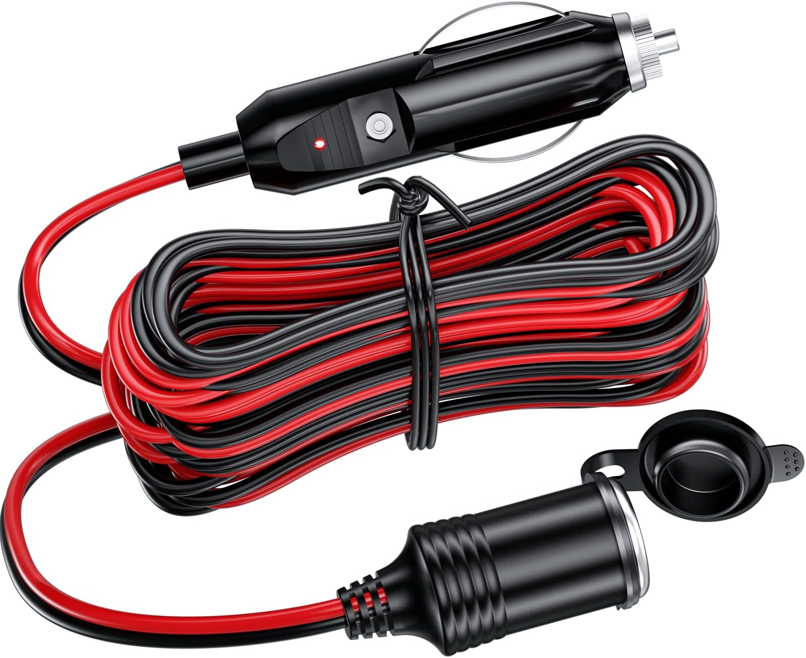 Amazon.com: KEWIG 12/24V Car Cigarette Lighter Extension Cord - 26FT ...