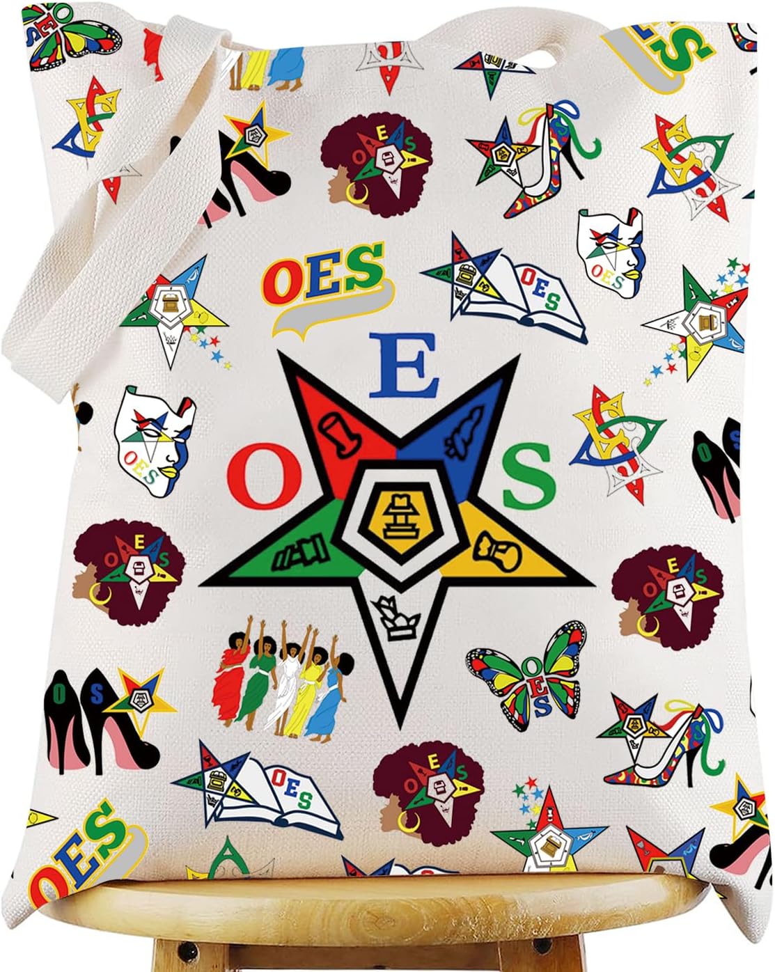 Amazon.com: WZMPA Order of The Eastern Star Cosmetic Bag OES Sorority ...