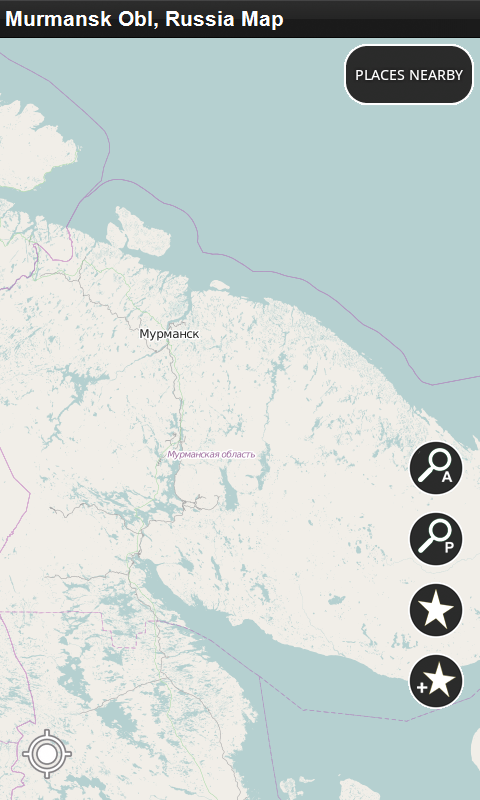 Murmansk Obl, Russia - Offline Map - App on Amazon Appstore