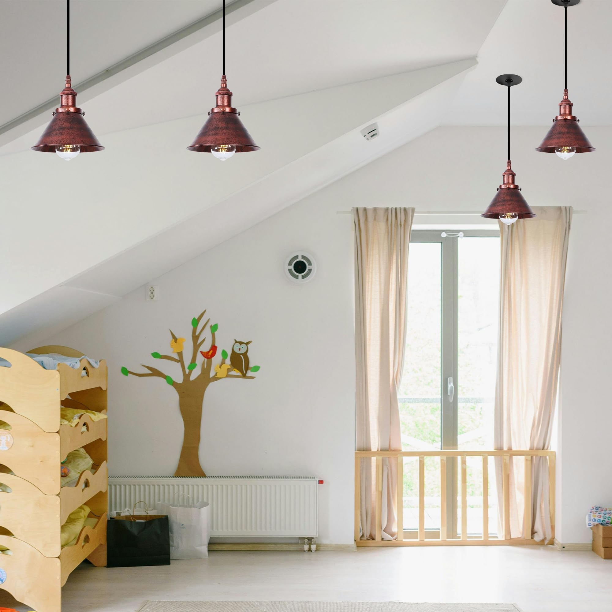 Rust Pendant Light Sockets BAISTSAELER Plug In Pendant Light Rusty