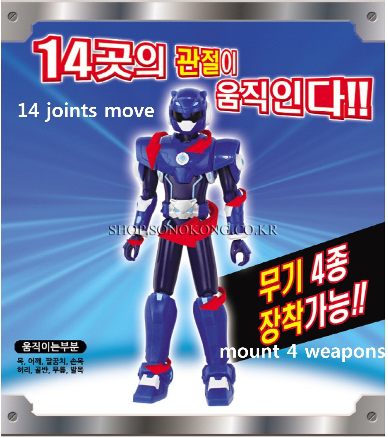Mini Force Miniforce Bolt Robot Action Figure Blue | Desertcart UAE