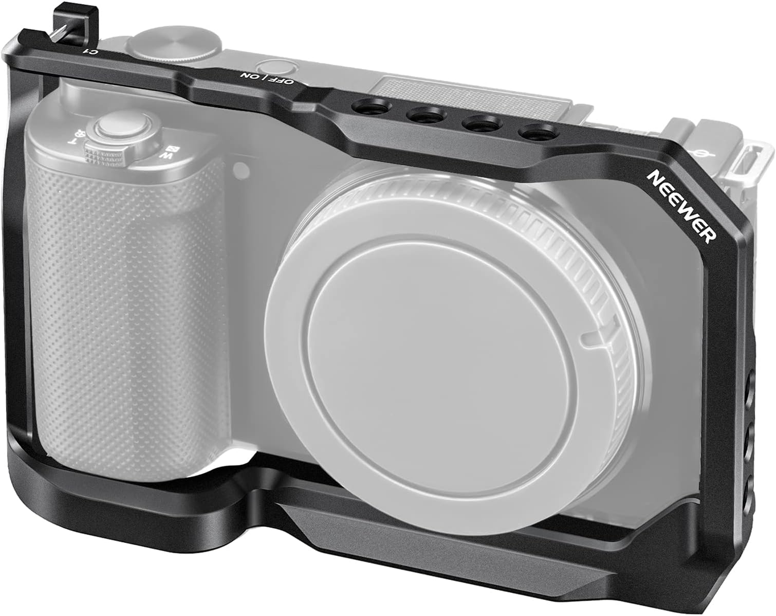 NEEWER All Metal Stylish Camera Top Handle with 3/8" Screw and Locating ...