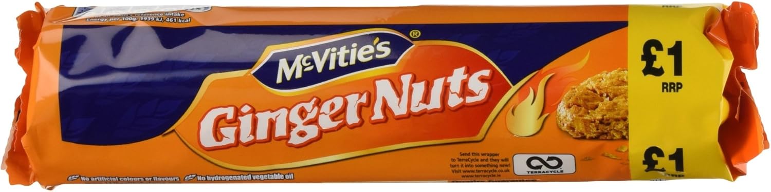 Mcvitie's Ginger Nuts Biscuit, 250g : Amazon.co.uk: Grocery