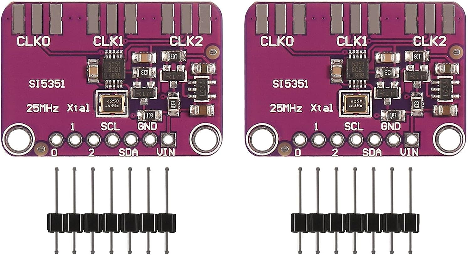 Amazon.com: ACEIRMC 2pcs Si5351 Si5351A I2C IIC High Frequency Signal ...