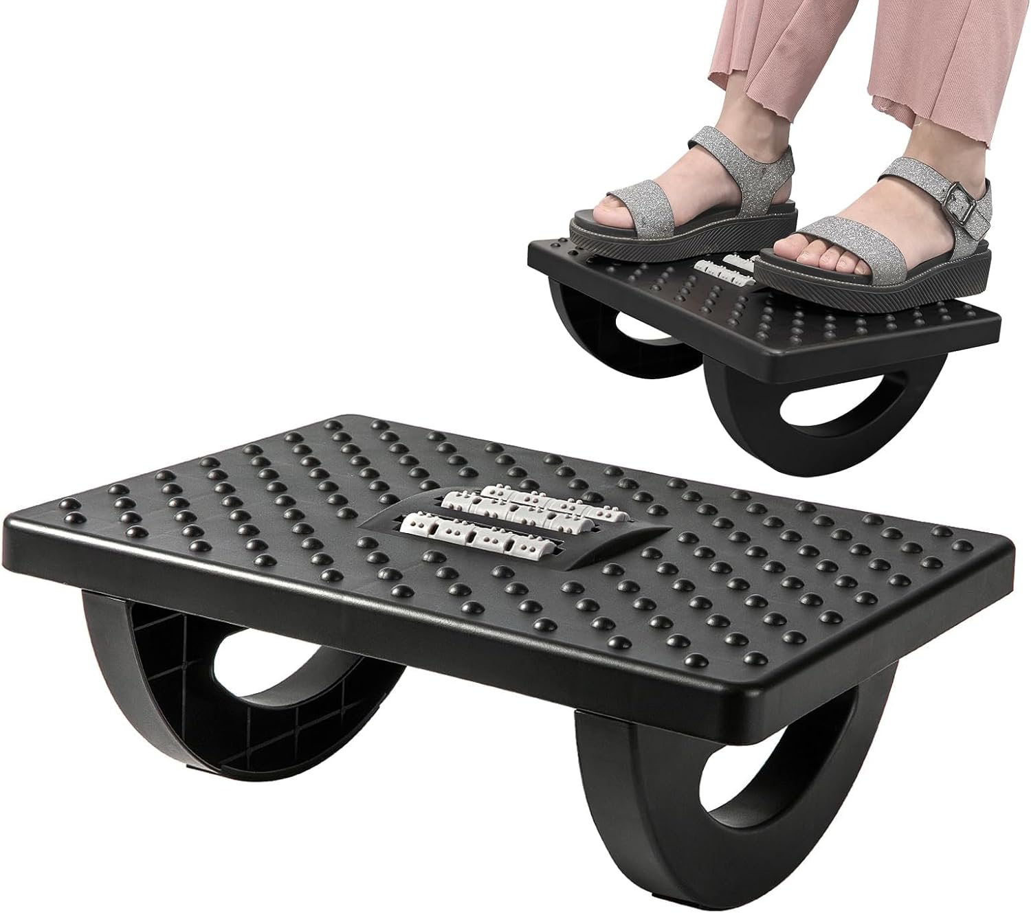 Amazon.com: Foot Rest Under Desk at Work, Rocking Foot Nursing Stool ...