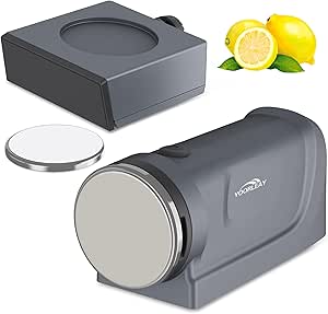 YOORLEAY Electric Rolling Knife Sharpener- 15-32 Degree Adjustable Sharpening Angle, Rolling ...