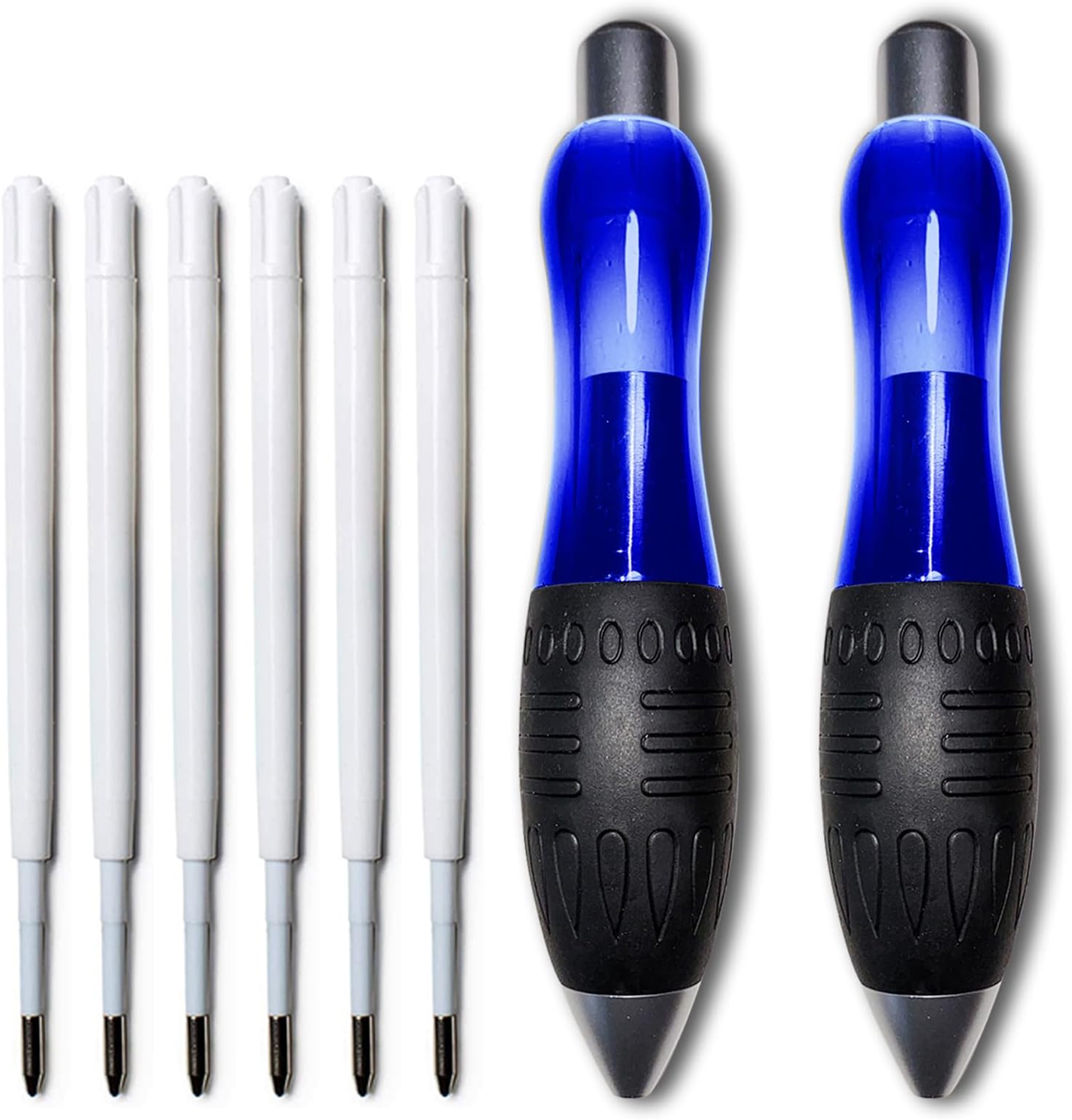 Amazon.com : lyforx 3-Ounce Fat 𝐇𝐞𝐚𝐯𝐲 𝐖𝐞𝐢𝐠𝐡𝐭𝐞𝐝 Pens for Arthritis Hands ...