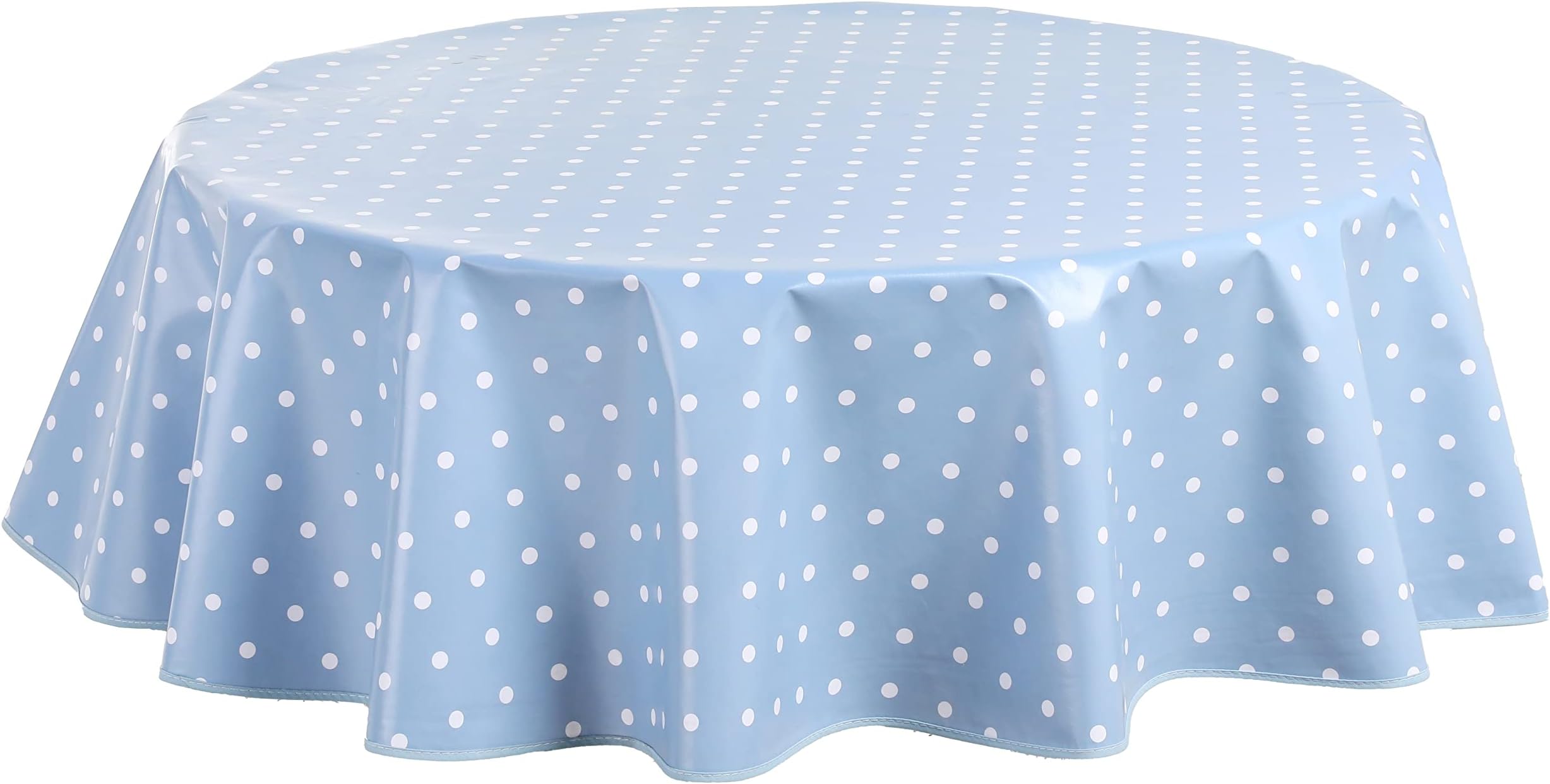 Home Direct Round Oilcloth PVC Wipe Clean Tablecloth 140cm 55" Small ...