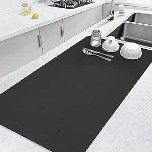 Amazon.com: LOPNUR Kitchen Dish Drying Mat, 31.5"x17" Extra Large Dish ...