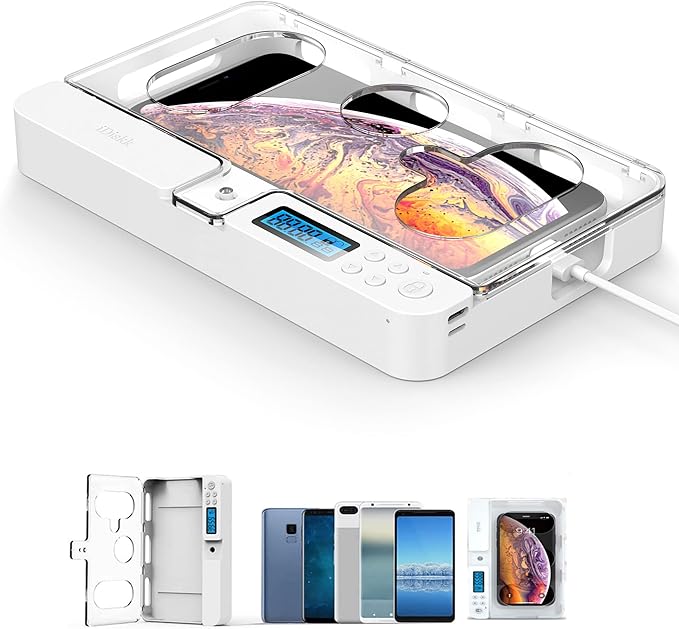 Amazon.com: iDiskk Phone Lock Box with Timer, iPhone Timer Lock Box for ...