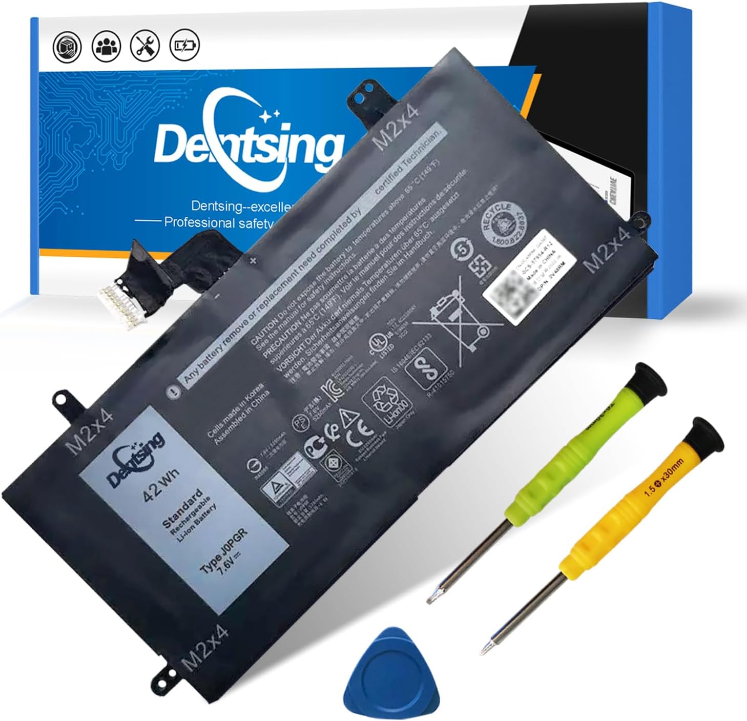 Amazon.com: J0PGR Laptop Battery for Dell Latitude 12 5285 5290 2-in-1 ...