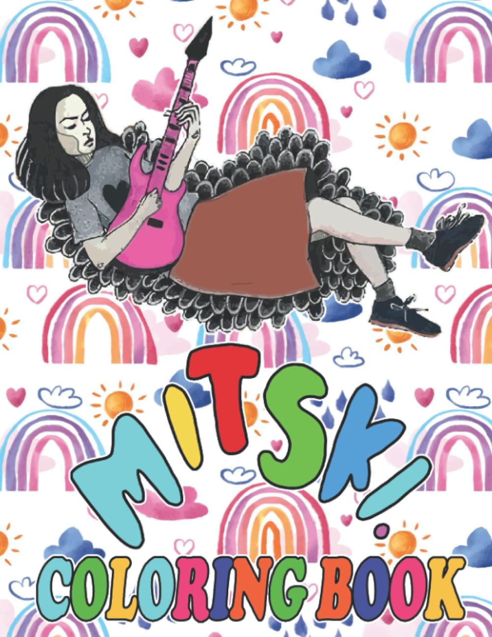 Mitski Miyawaki Coloring Book For Fan Teen Men Women Mitski ...