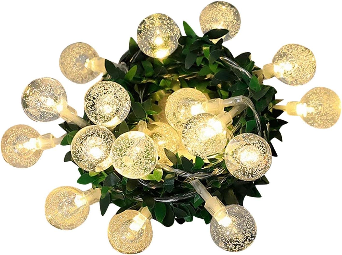 Outdoor String Lights, Led Patio Lights with Bulbs,Waterproof ...