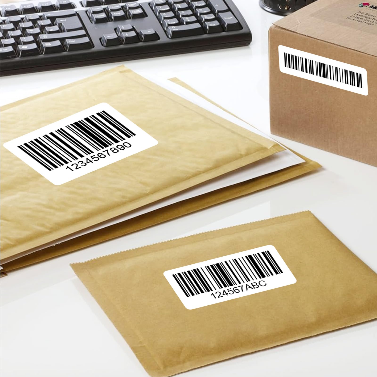 Snapklik.com : 2 Rolls 4 X 2 Direct Thermal Labels, 750 Labels/Roll ...