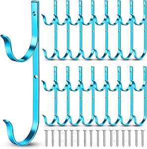 Amazon.com : Therwen 20 Pack Pool Pole Hanger, Pool Hooks for Poles ...