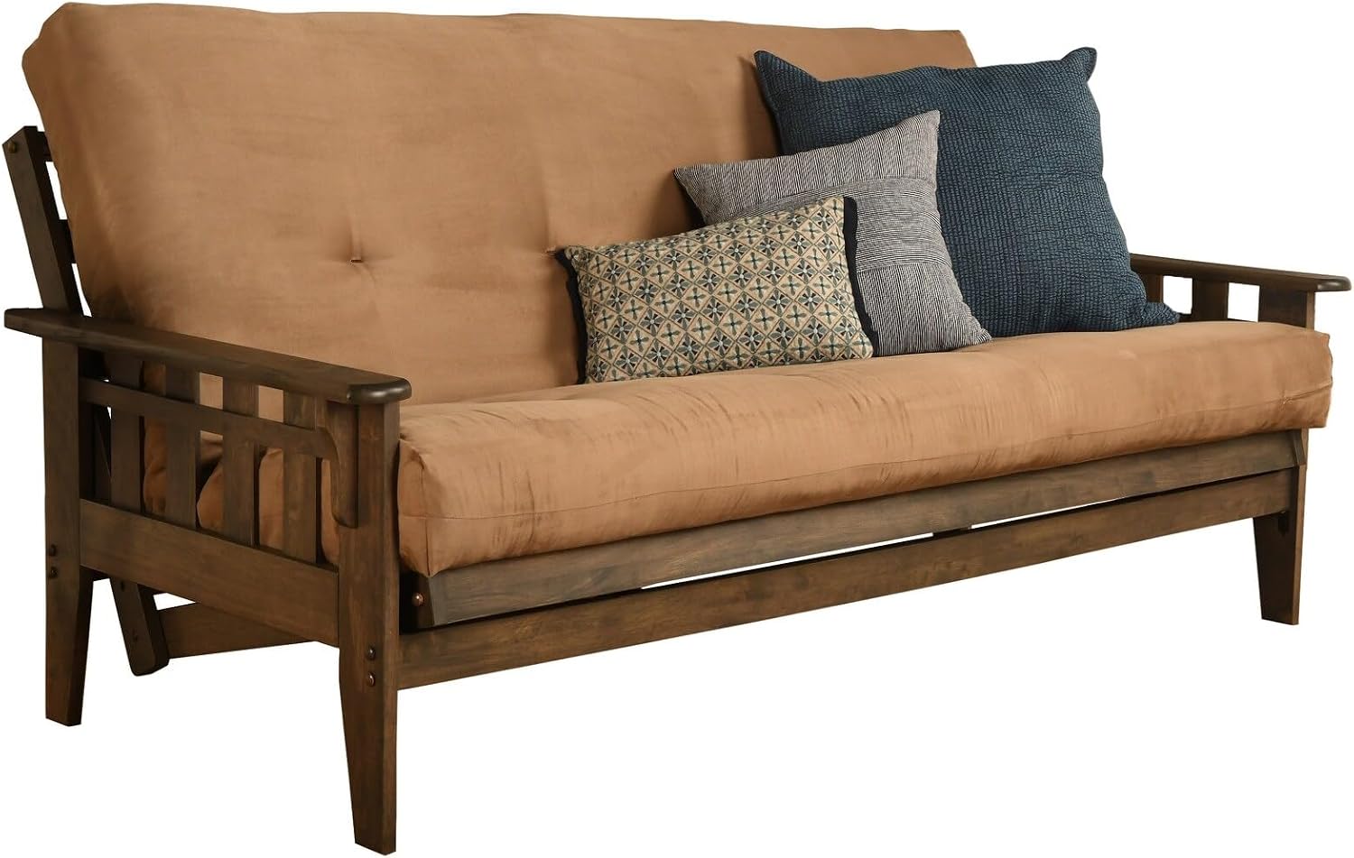 Amazon.com: Kodiak Furniture Tucson Full Size Futon Set in Rustic ...
