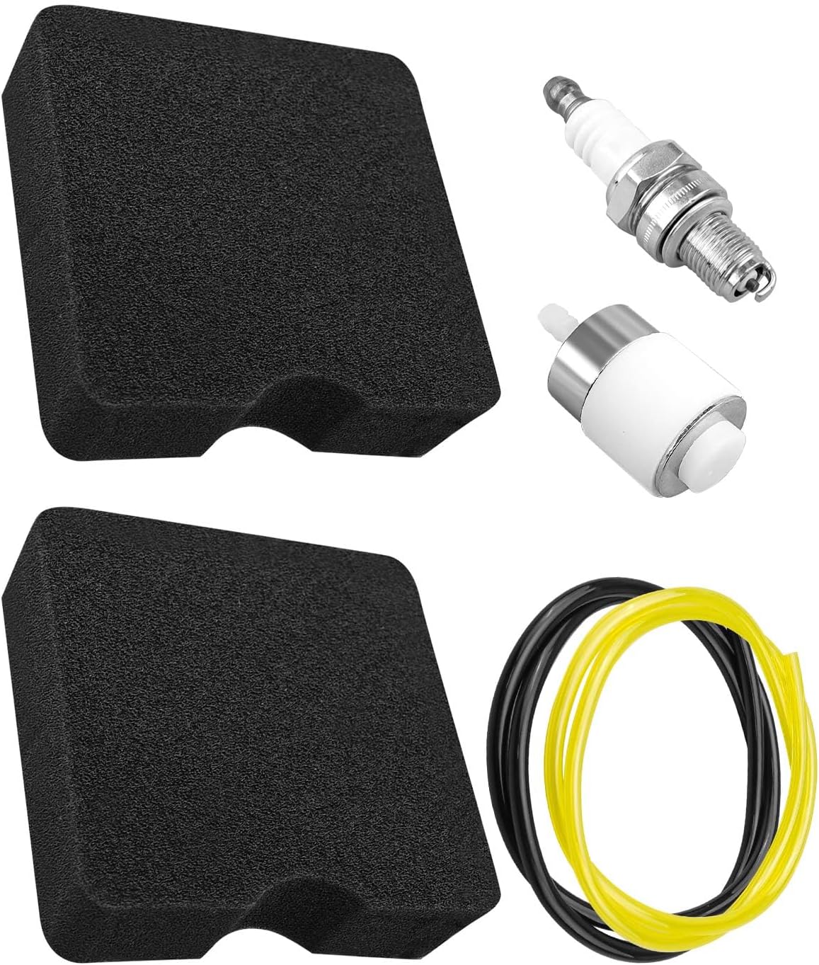 Amazon.com: 504115301 Air Filter Tune Up Kit Fit for Husqvarna 130BT ...
