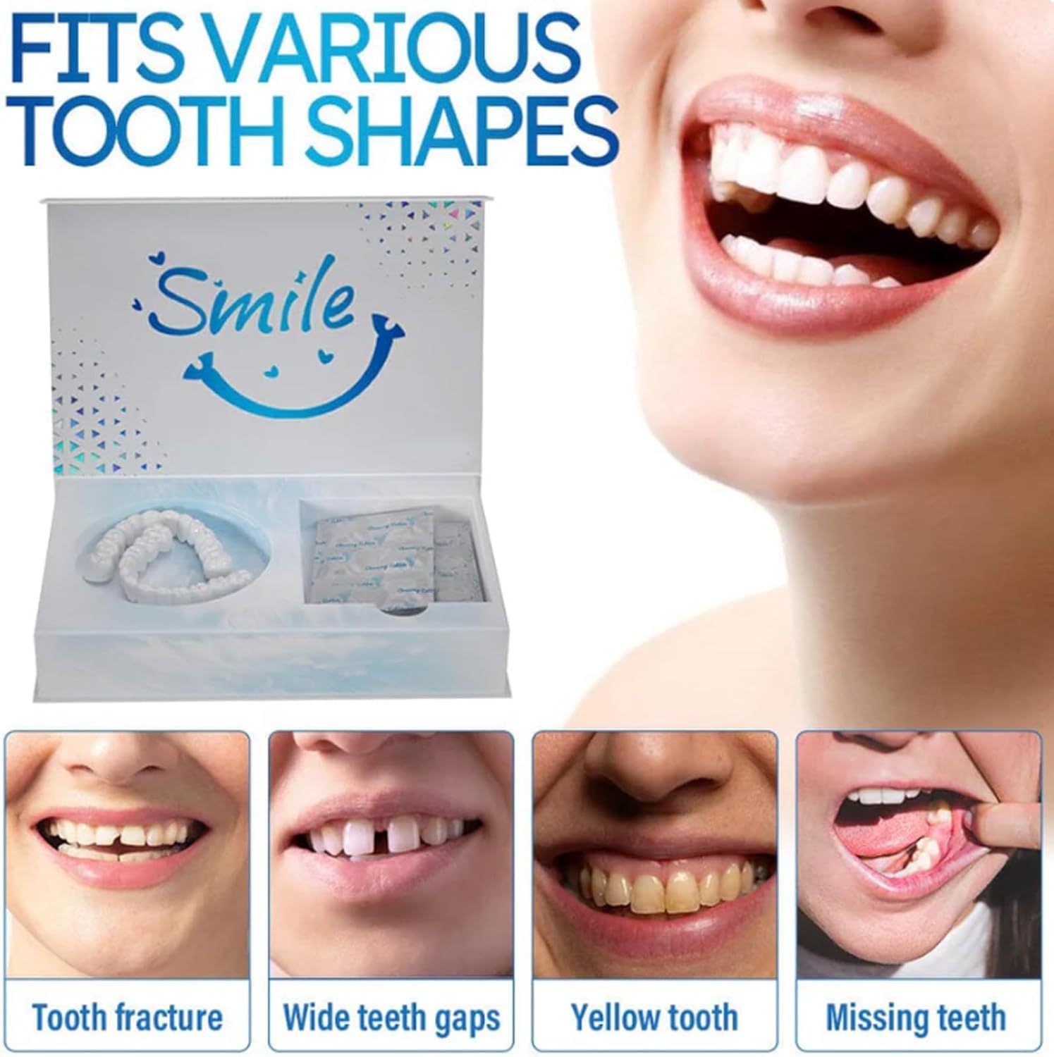 Snapklik.com : Moldable Dentures, Moldable Dentures, Silicone Reline ...