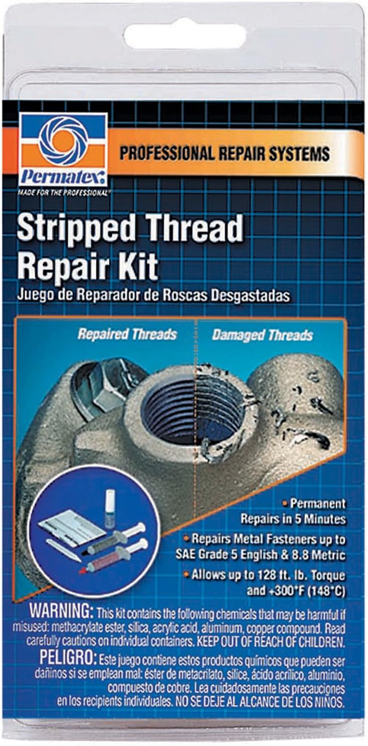 Permatex 81668 Stripped Thread Repair Kit: Automotive: Amazon.com.au