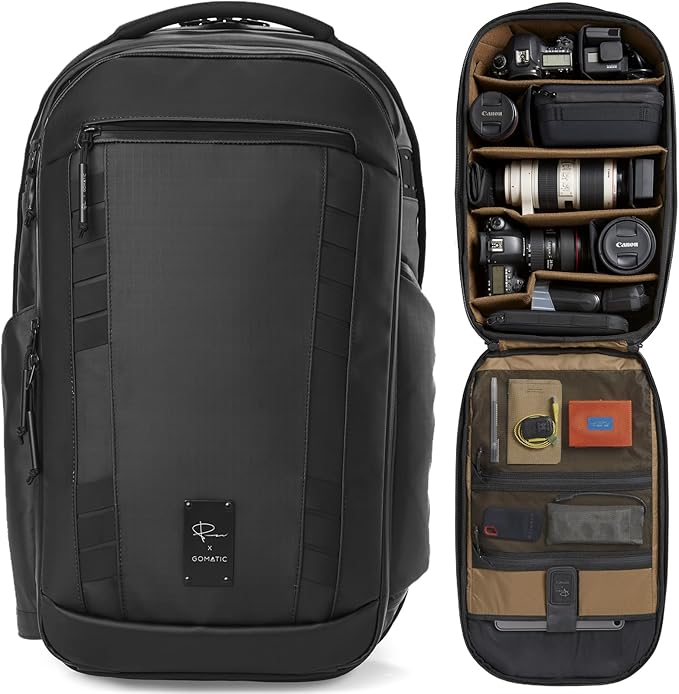 Gomatic Peter McKinnon Camera Backpack - Extra Large Camera Travel Bag ...