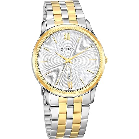 Titan Analog Silver Dial Men's Watch-NP1824BM02/NP1824BM02 : Amazon.in ...