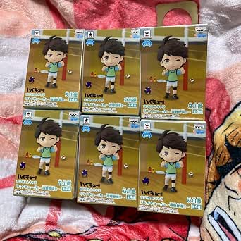 Amazon.co.jp: Haikyu!! Toru Oikawa Chibi Kyun Figure, Set of 6 : Hobbies