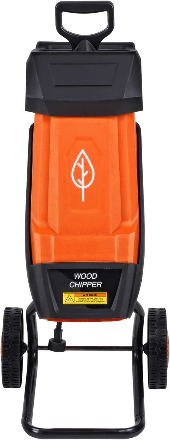 SuperHandy Broyeur de Jardin Électrique Bois Chipper Shredder broyeuse ...