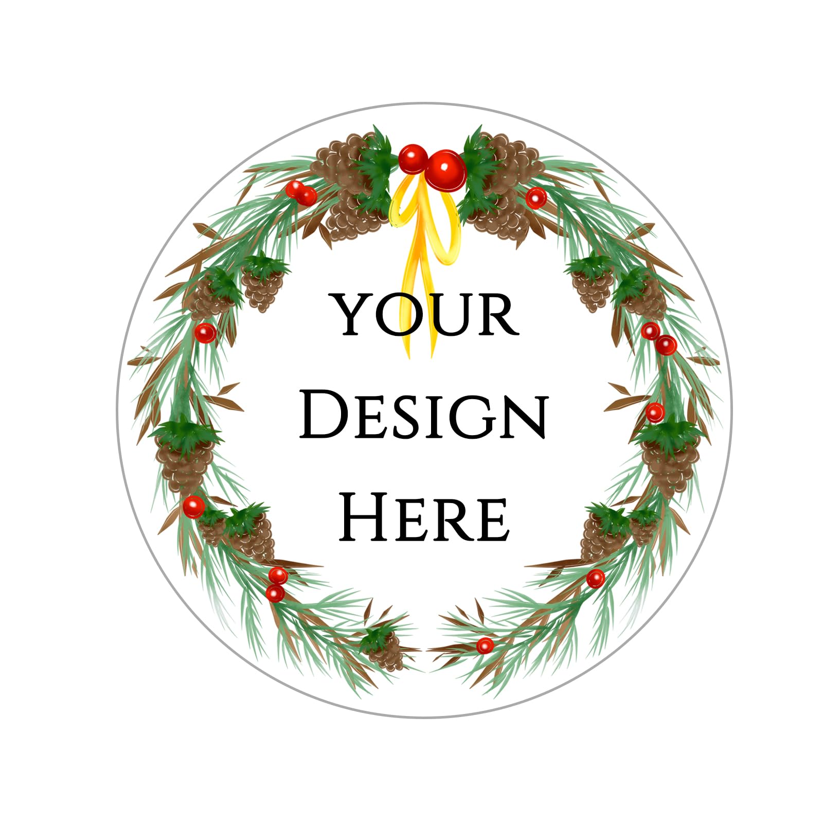 Amazon.com : 50-300pcs Custom Stickers Merry Christmas Stickers ...