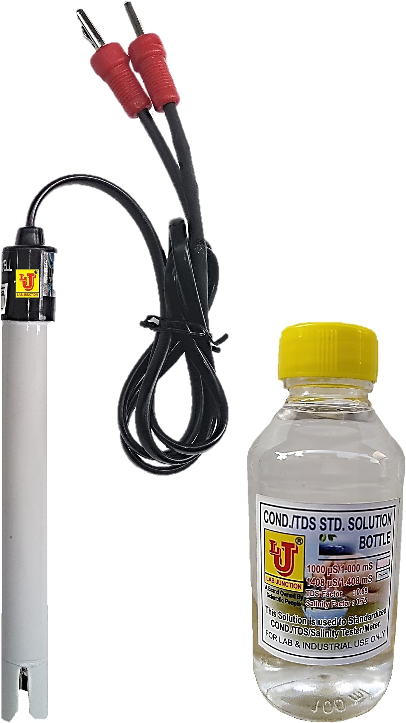 Lab Junction Conductivity Cell for Conductivity Meter (Accurate),K=1. ...