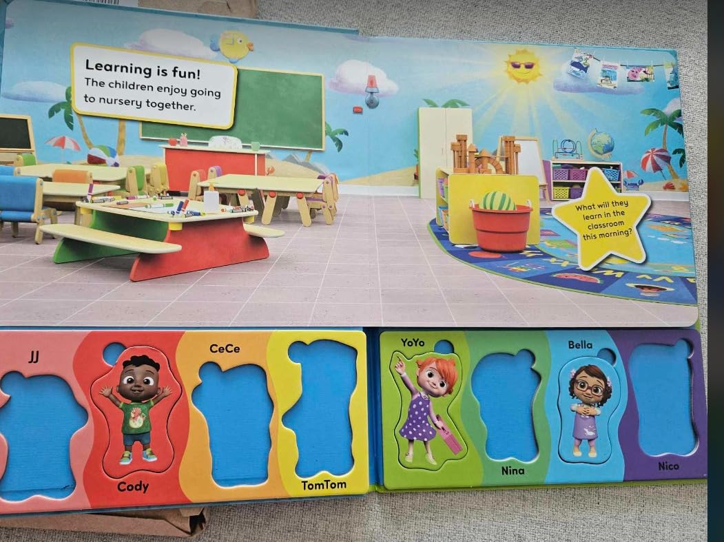 Official CoComelon Magnet Book: With 8 magnets! A fun illustrated play ...
